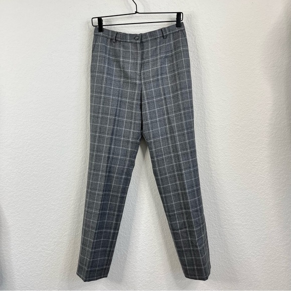 Pendleton | Pants & Jumpsuits | Pendleton Virgin Wool Plaid Windowpane ...